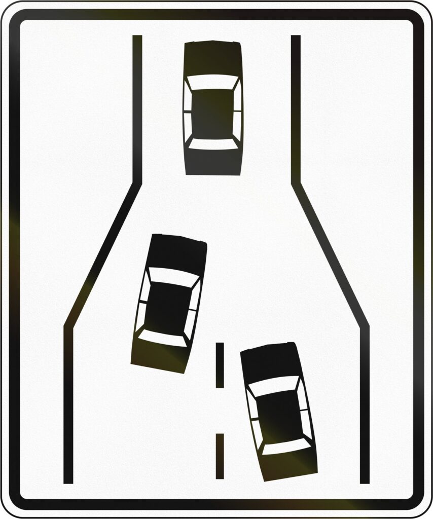 How to merge lanes correctly