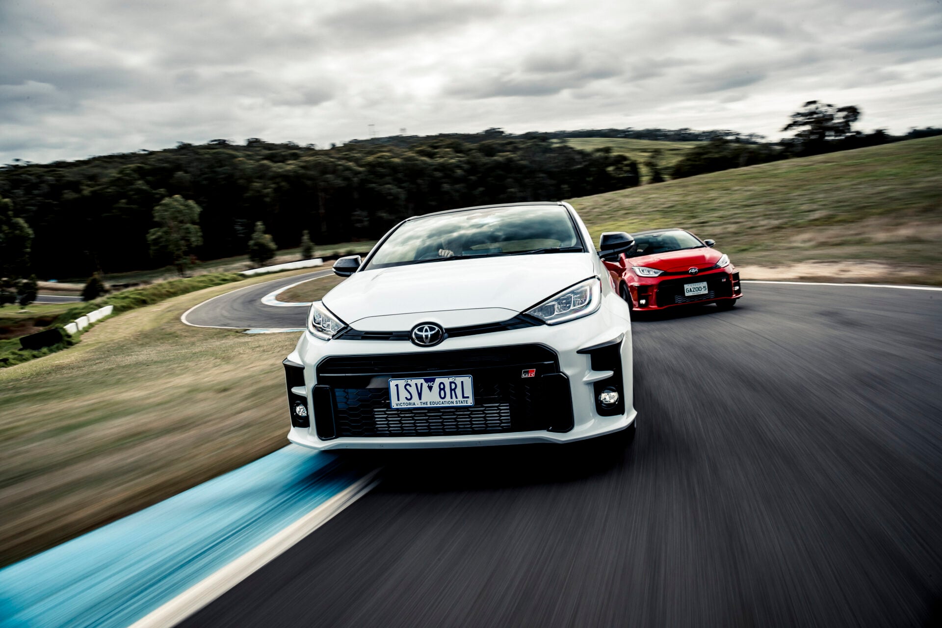 2021 Toyota GR Yaris Rallye vs Toyota GR Yaris – track test