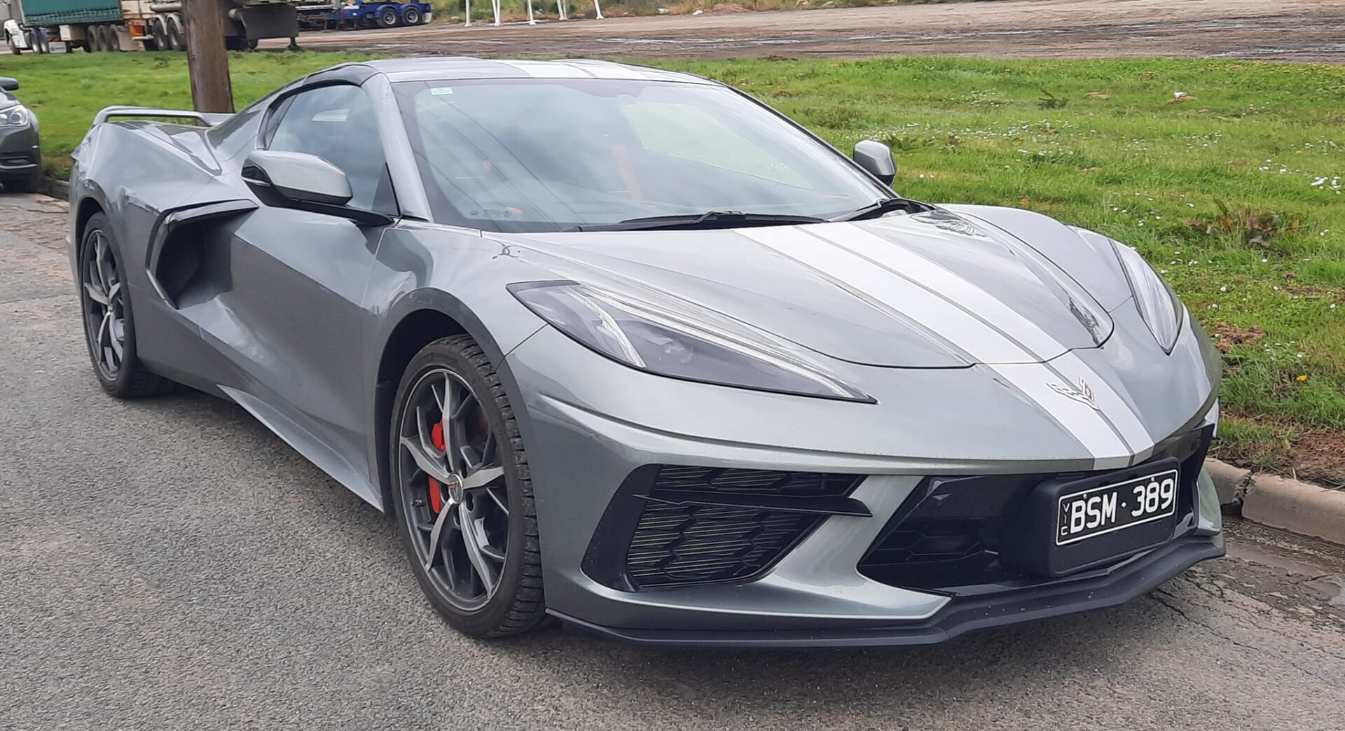 UPDATE: Right-hand drive C8 Corvette Stingrays spotted on Australian roads
