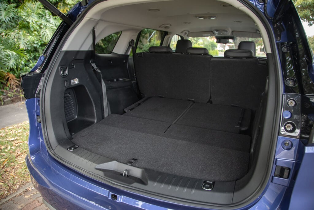 Which cars priced under $50k have the biggest boot?
