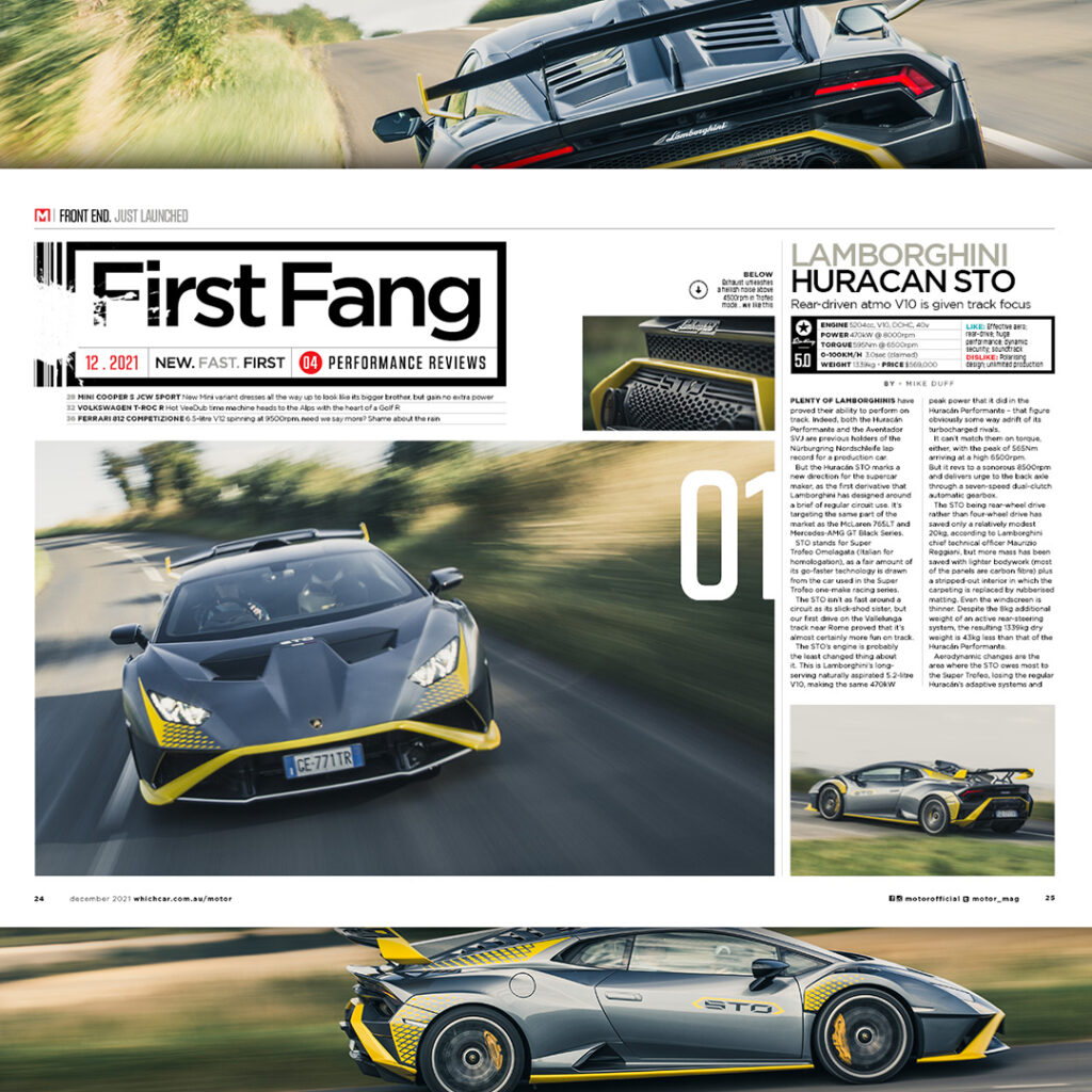 MOTOR Magazine December 2021 preview