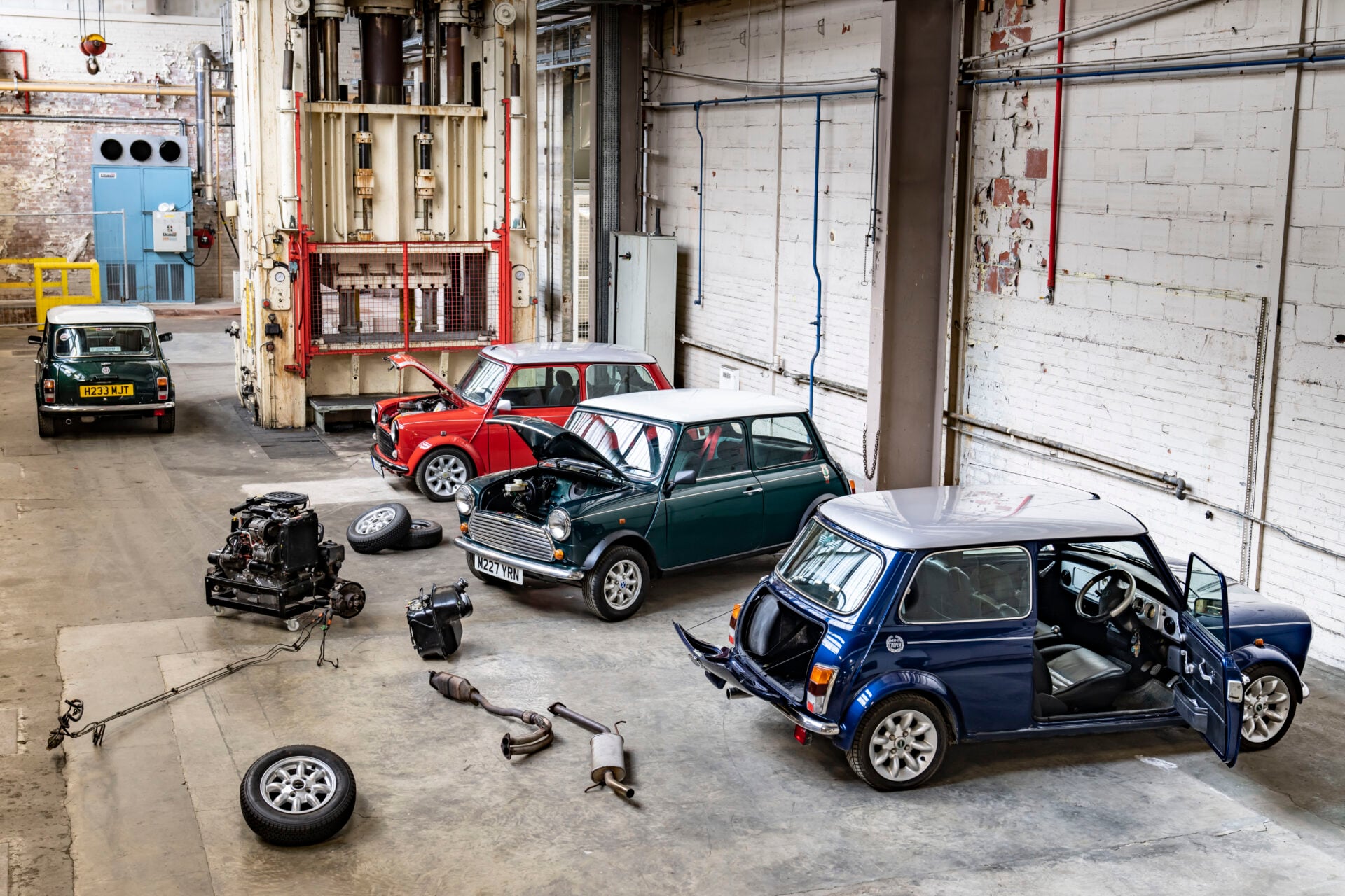 Mini Cooper gets official electric conversions