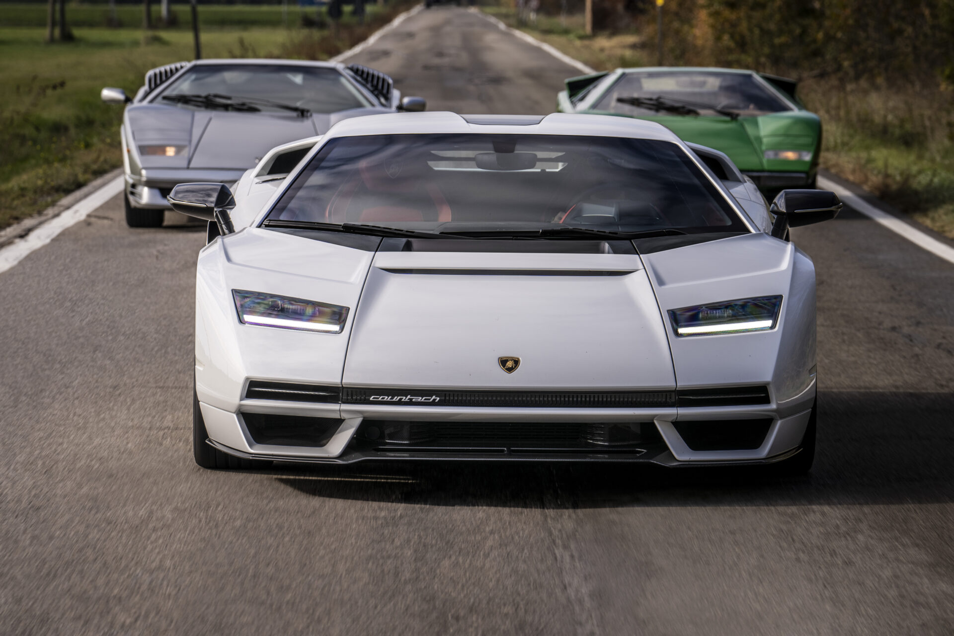 Lamborghini Countach celebrated with all three generations
