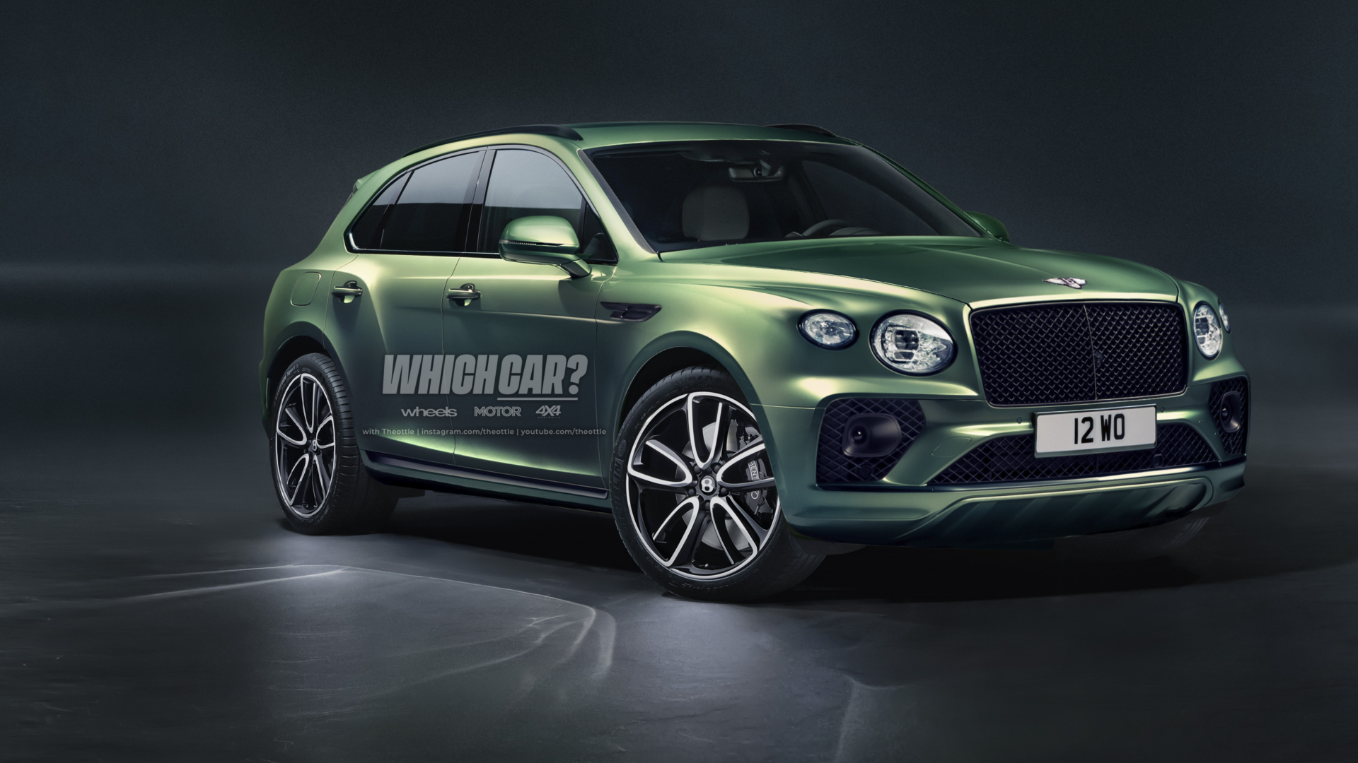 Bentley electric crossover rendered