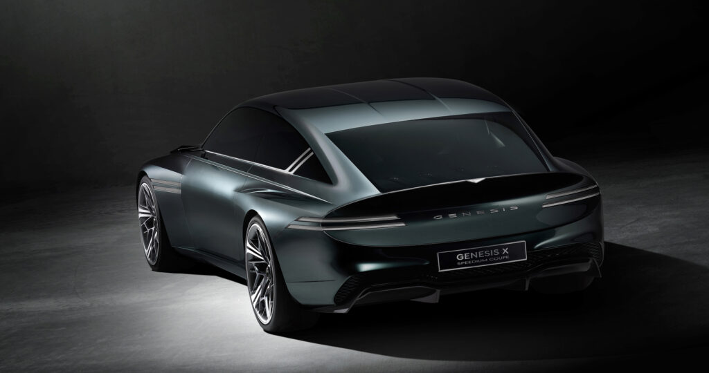 Genesis X concept trilogy complete with convertible debut