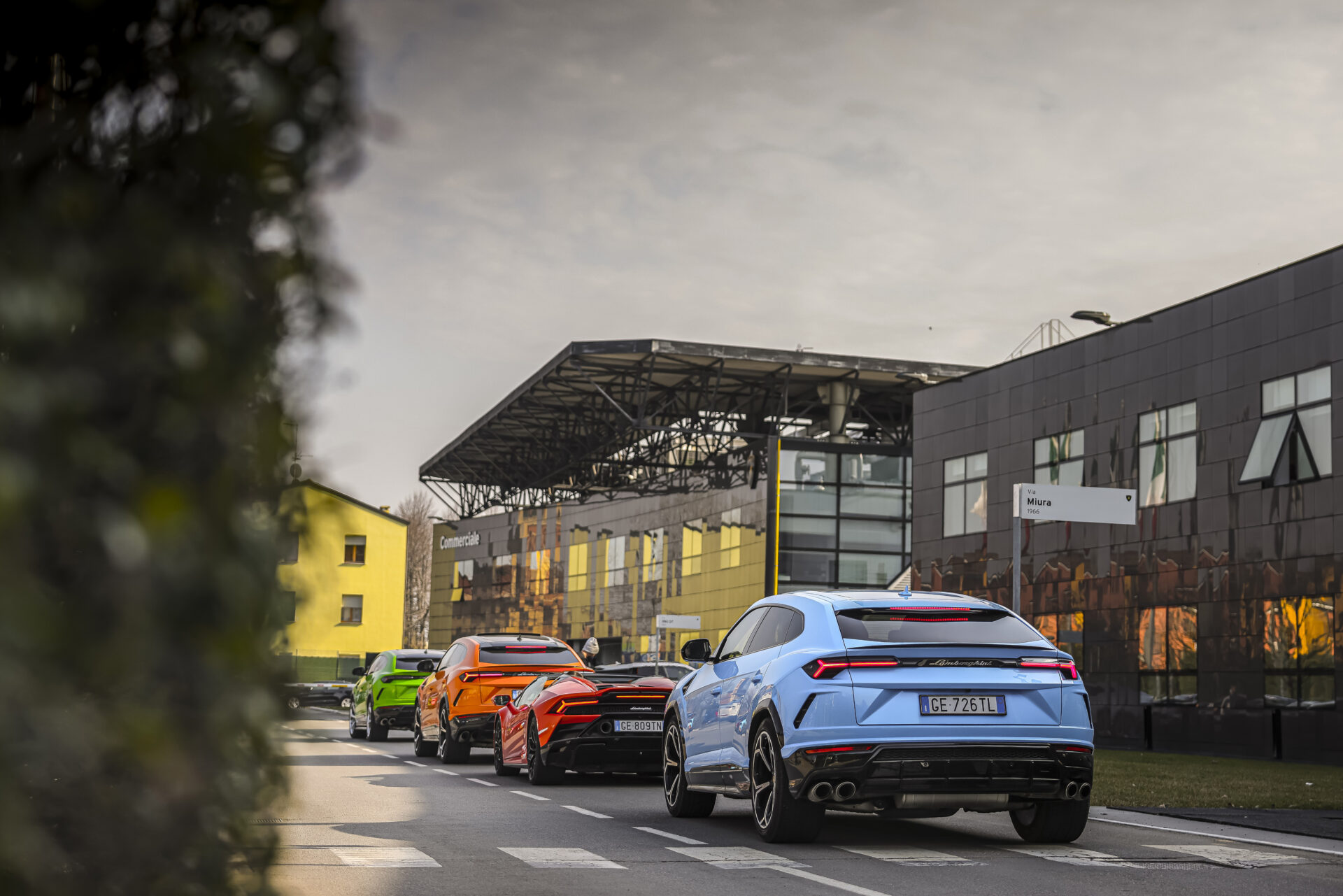 Lamborghini Bologna – Italian Alps winter road trip