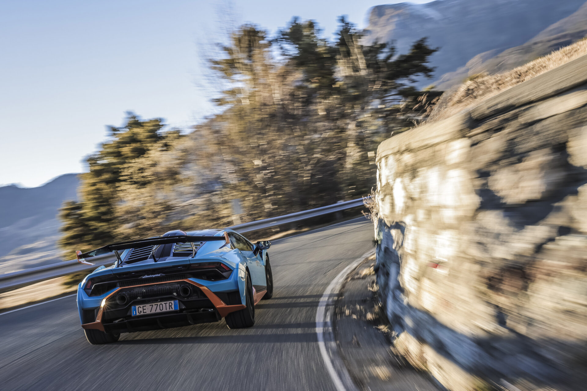 Lamborghini Bologna – Italian Alps winter road trip