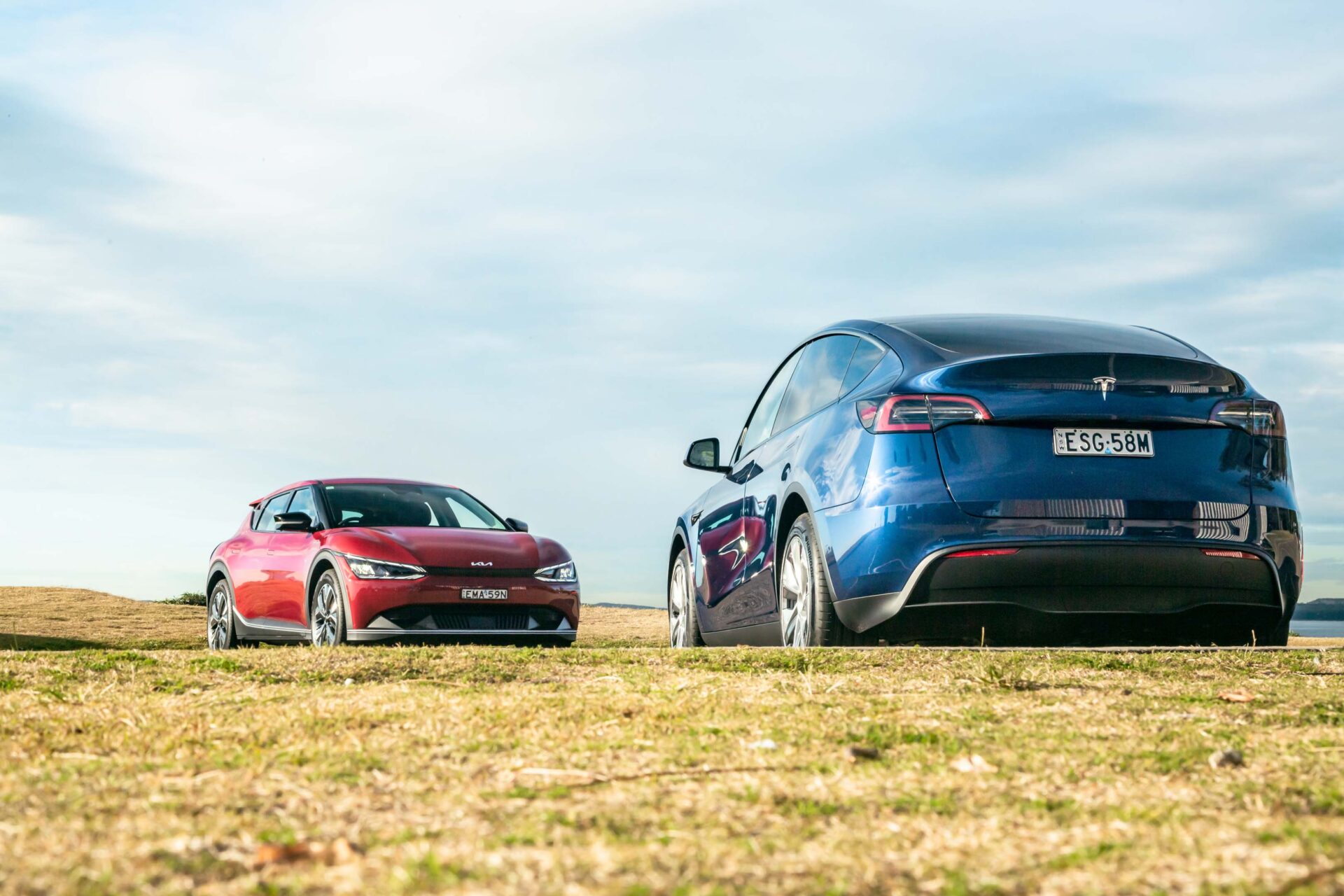 Electric SUV comparison: 2022 Tesla Model Y RWD v Kia EV6 Air RWD