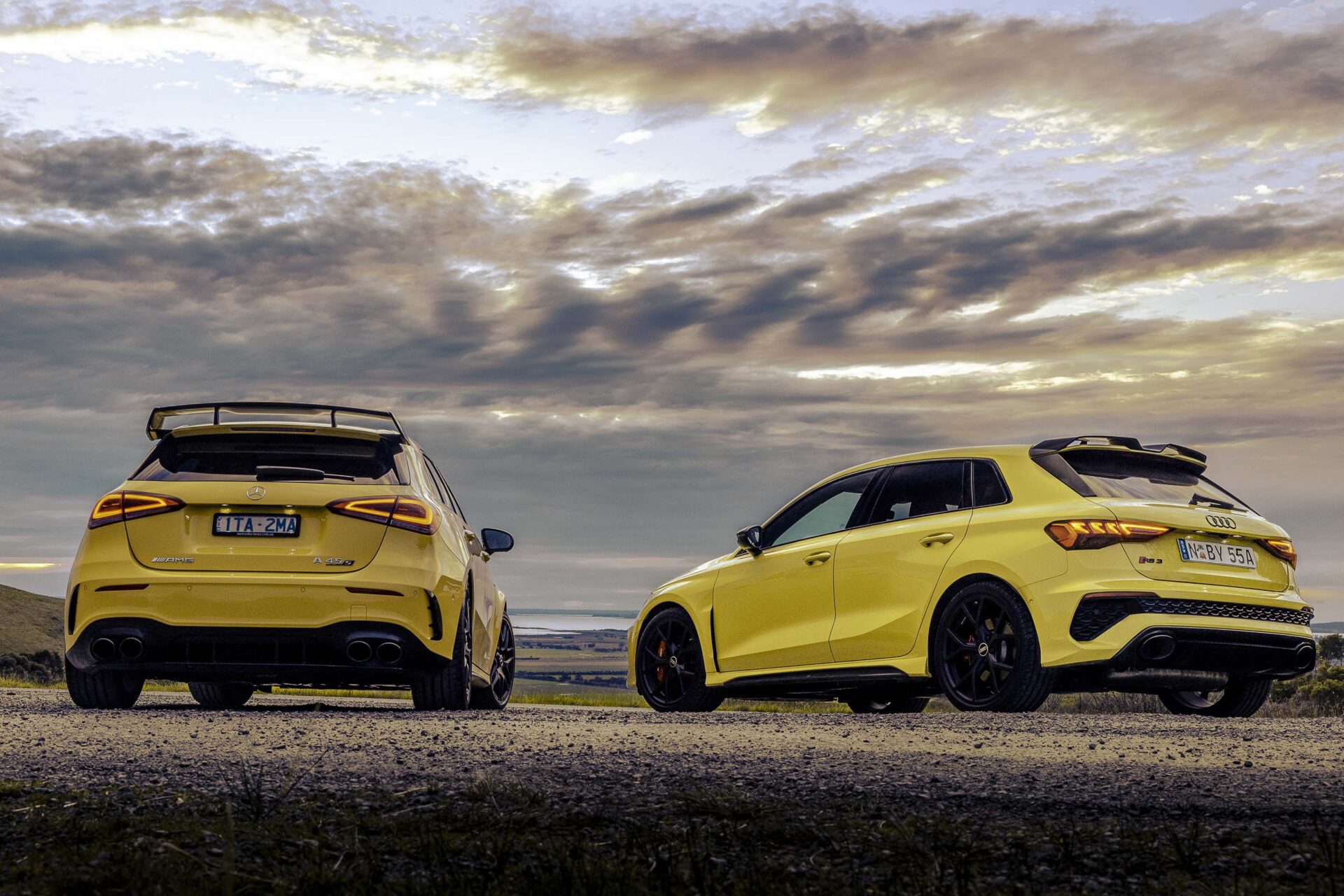 2022 Audi RS3 vs Mercedes-AMG A45 S comparison review