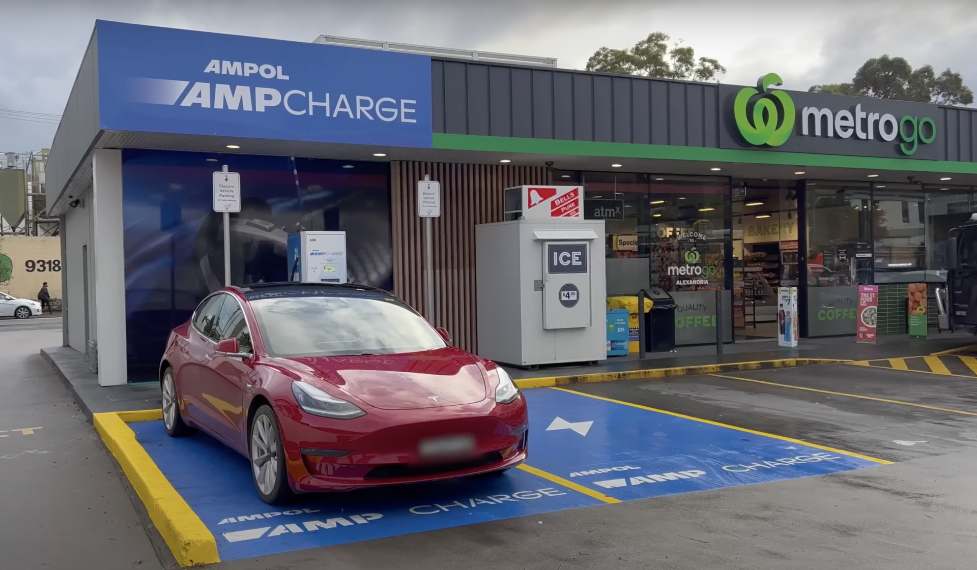Ampol officially commences roll out of EV chargers