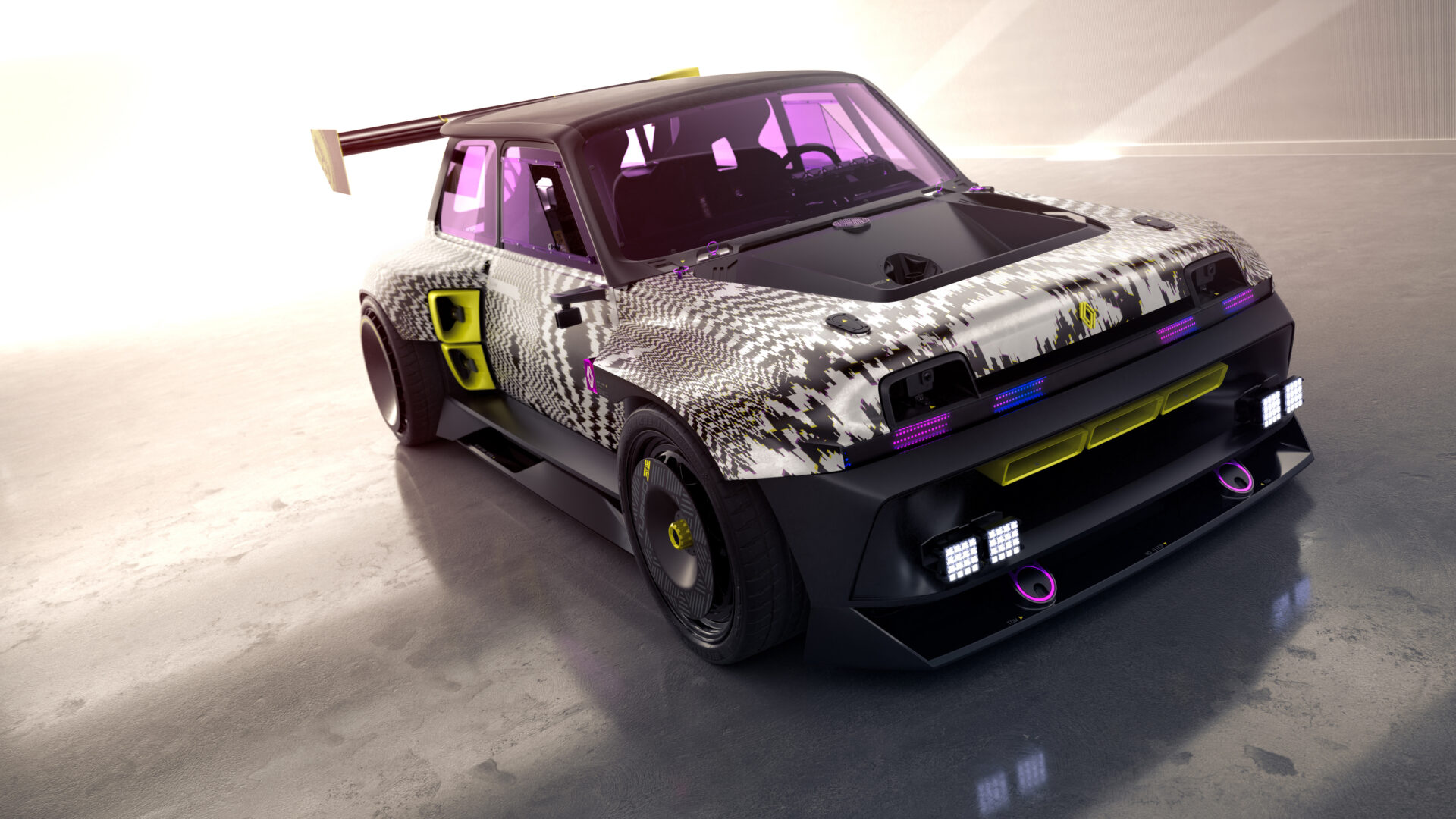 2022 Renault 5 Turbo 3E: Electric track hatch prototype revealed