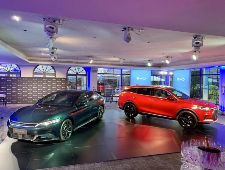 BYD launches in Europe with three electric vehicles