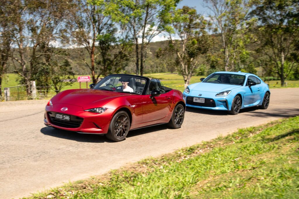 Toyota GR86 vs Mazda MX-5 2023 comparison review