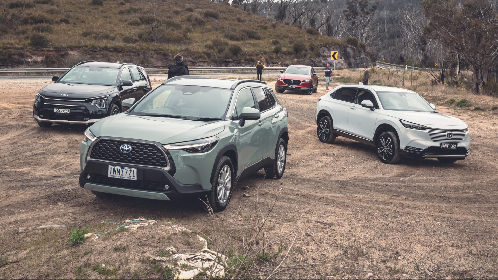 Best small hybrid SUV review: 2023 HR-V v Corolla Cross v Niro v CX-30 ...