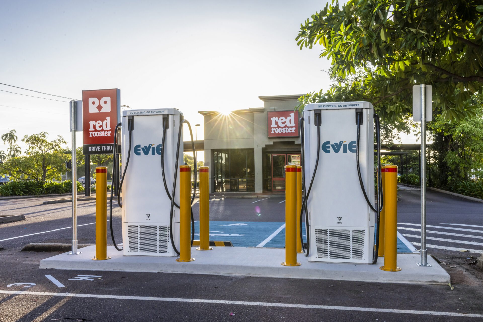 Evie opens first EV charging site in Northern Territory