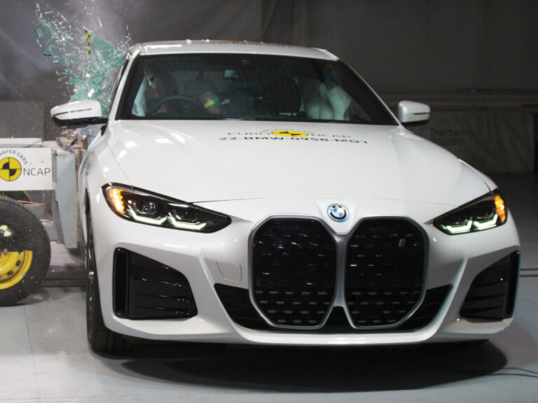 BMW i4 electric sedan falls short of five-star ANCAP safety rating