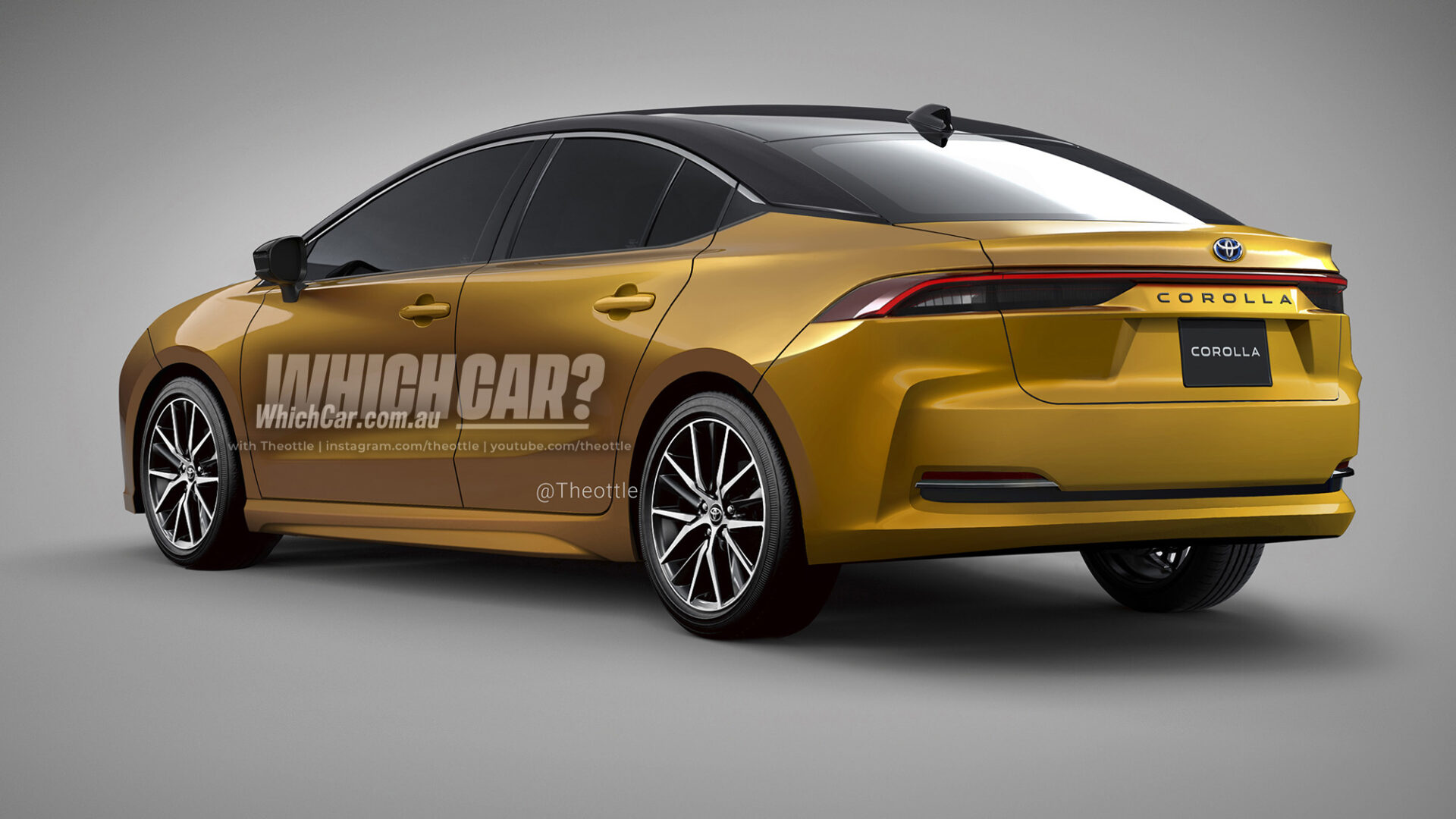2025 Toyota Corolla imagined in hatch and sedan forms