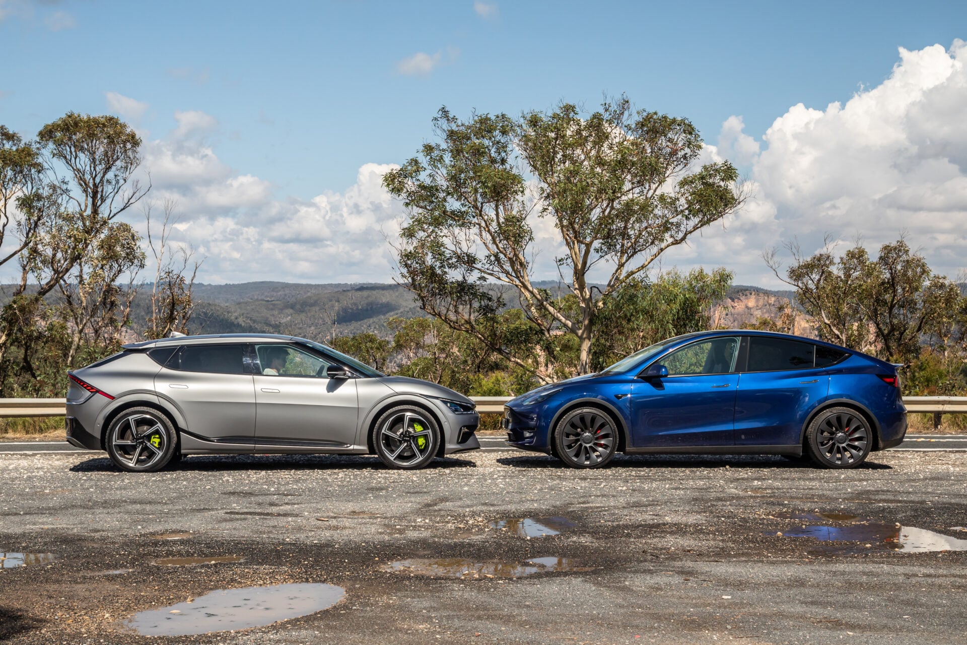 2023 Tesla Model Y Performance vs Kia EV6 GT comparison review