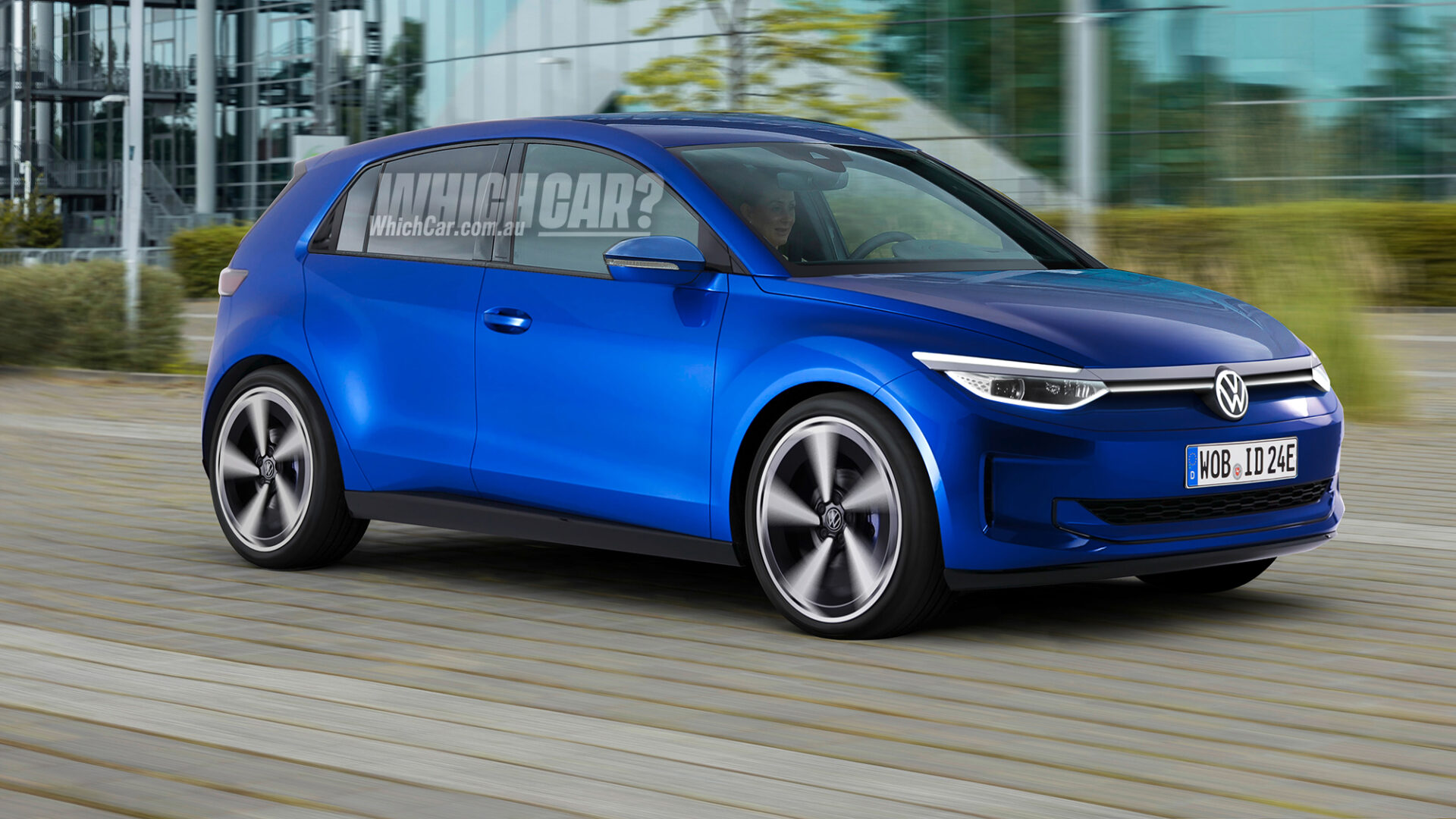 2025 Volkswagen ID.2 imagined, GTI/GTX hot hatch variant confirmed