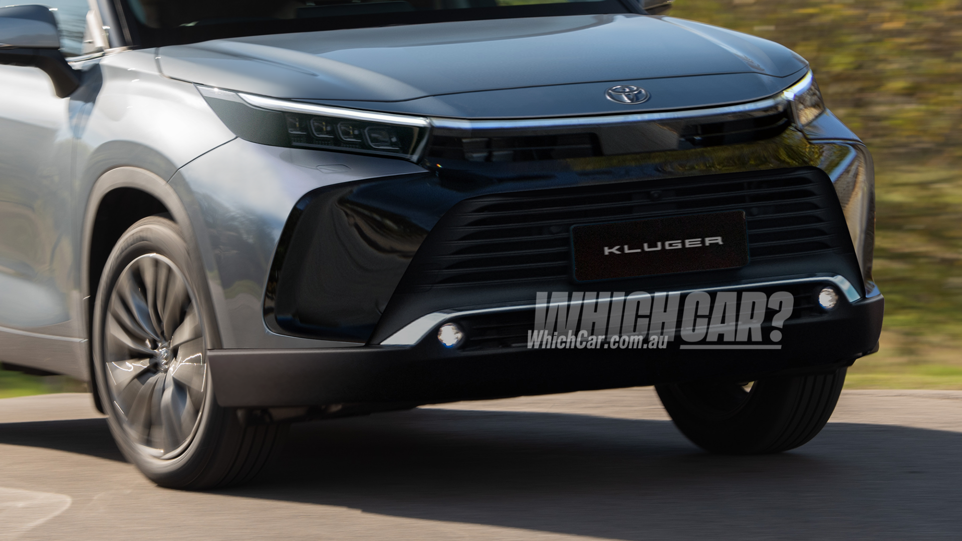 2025 Toyota Kluger (Highlander) facelift imagined