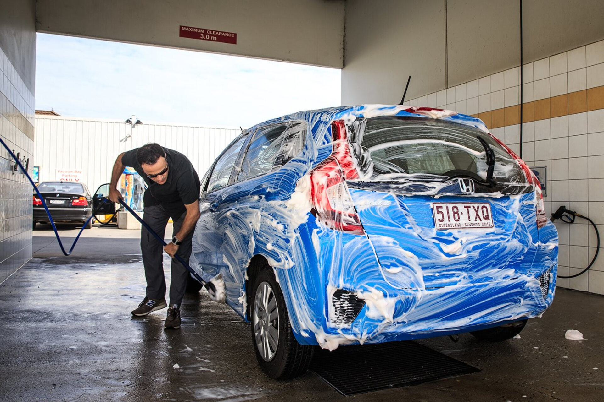 How to best use a self-service car wash
