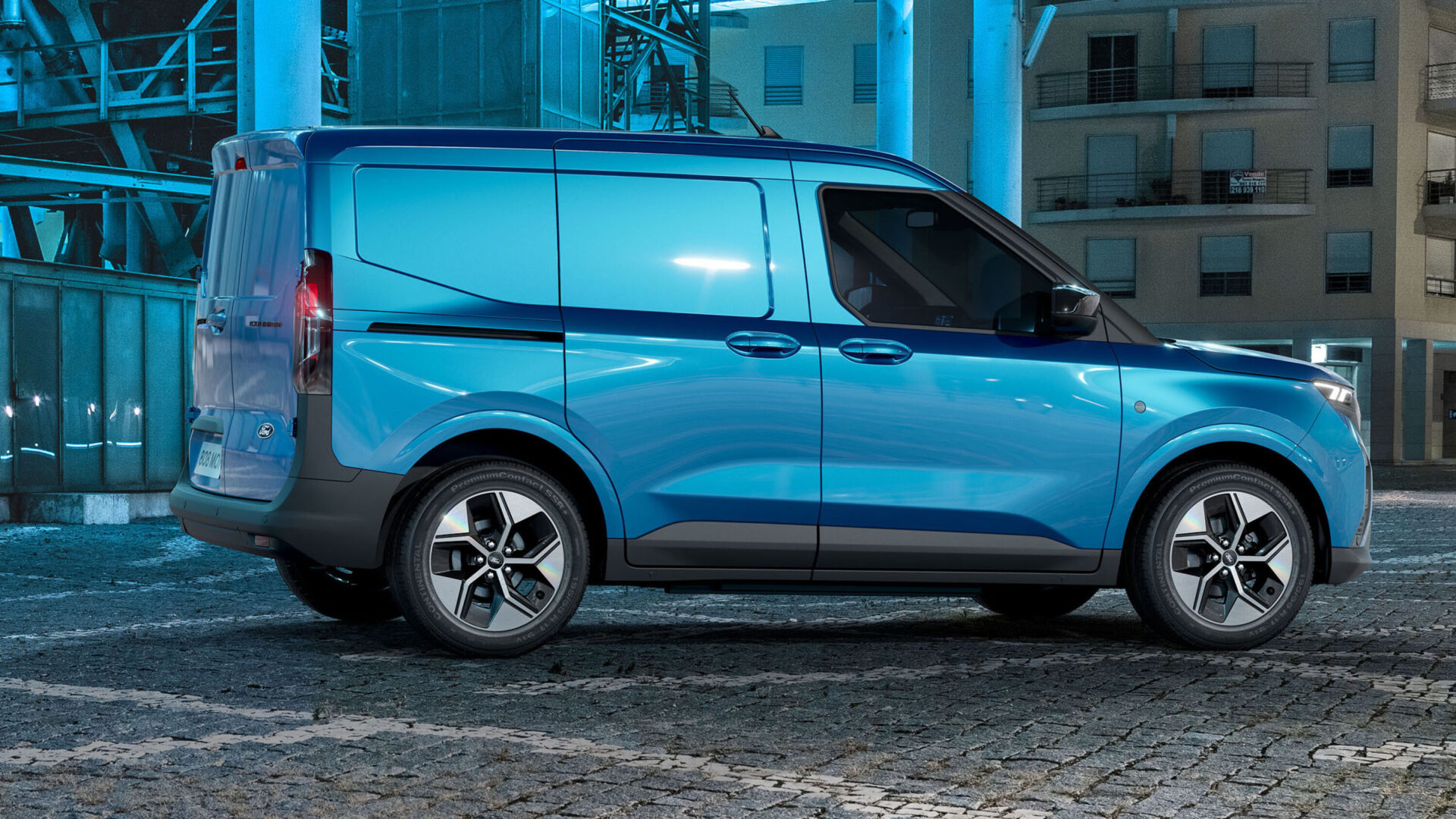 2024 Ford E-Transit Courier electric van revealed