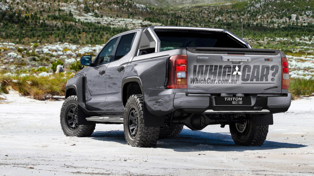 2024 Mitsubishi Triton Ralliart imagined
