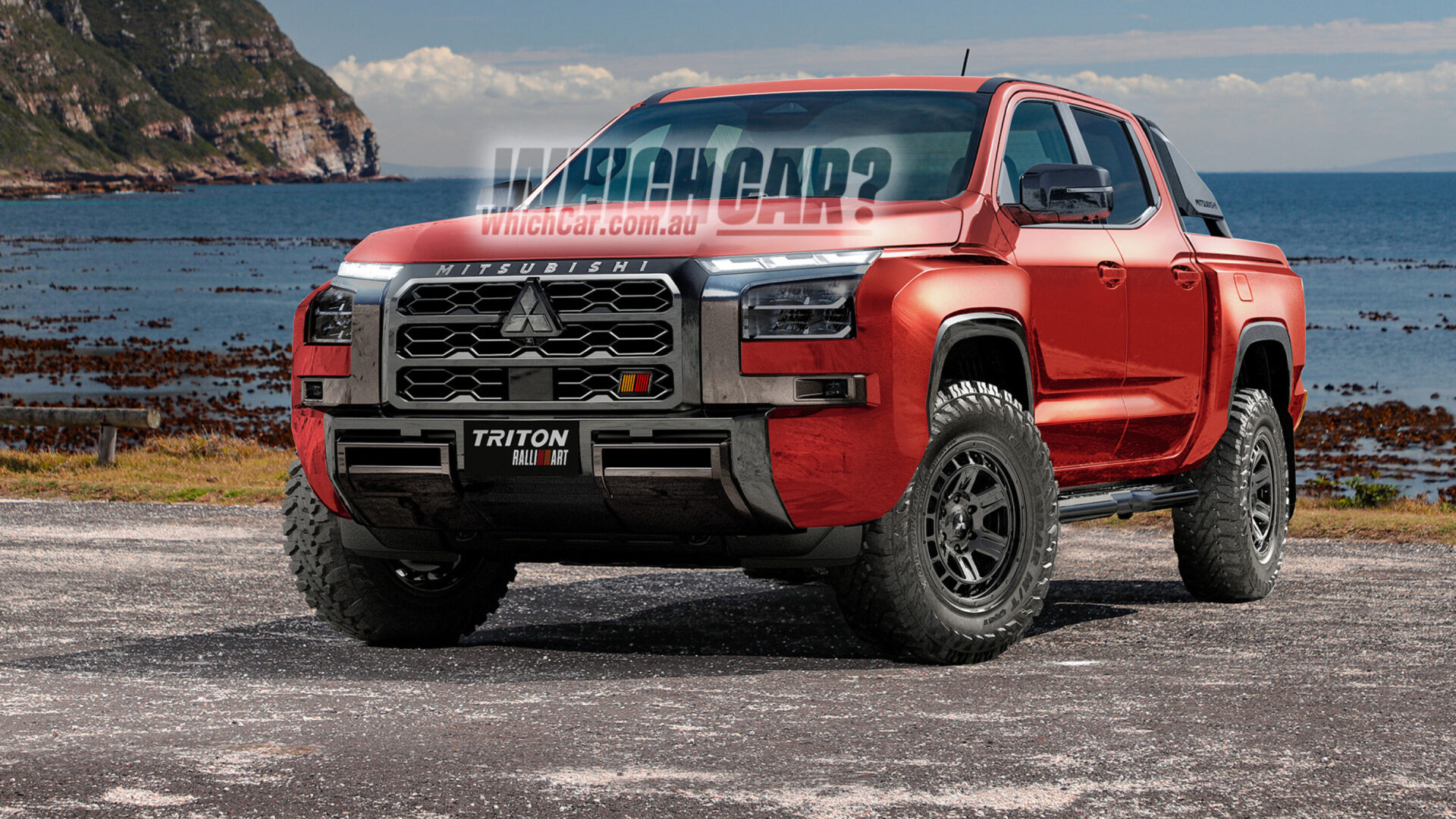 2024 Mitsubishi Triton Ralliart imagined