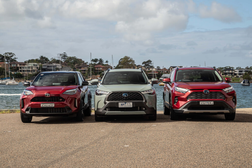 Toyota hybrids compared: 2023 Yaris Cross hybrid vs Corolla Cross ...