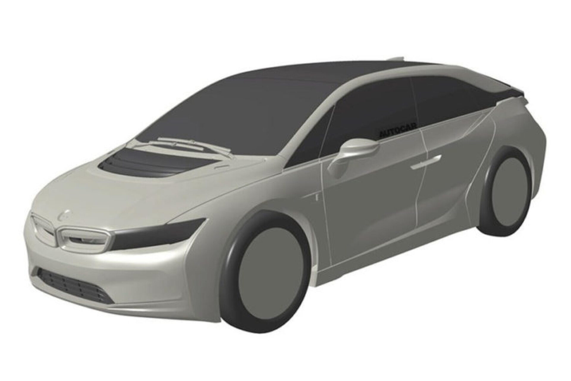 BMW i5 electric sedan previewed ahead of official reveal