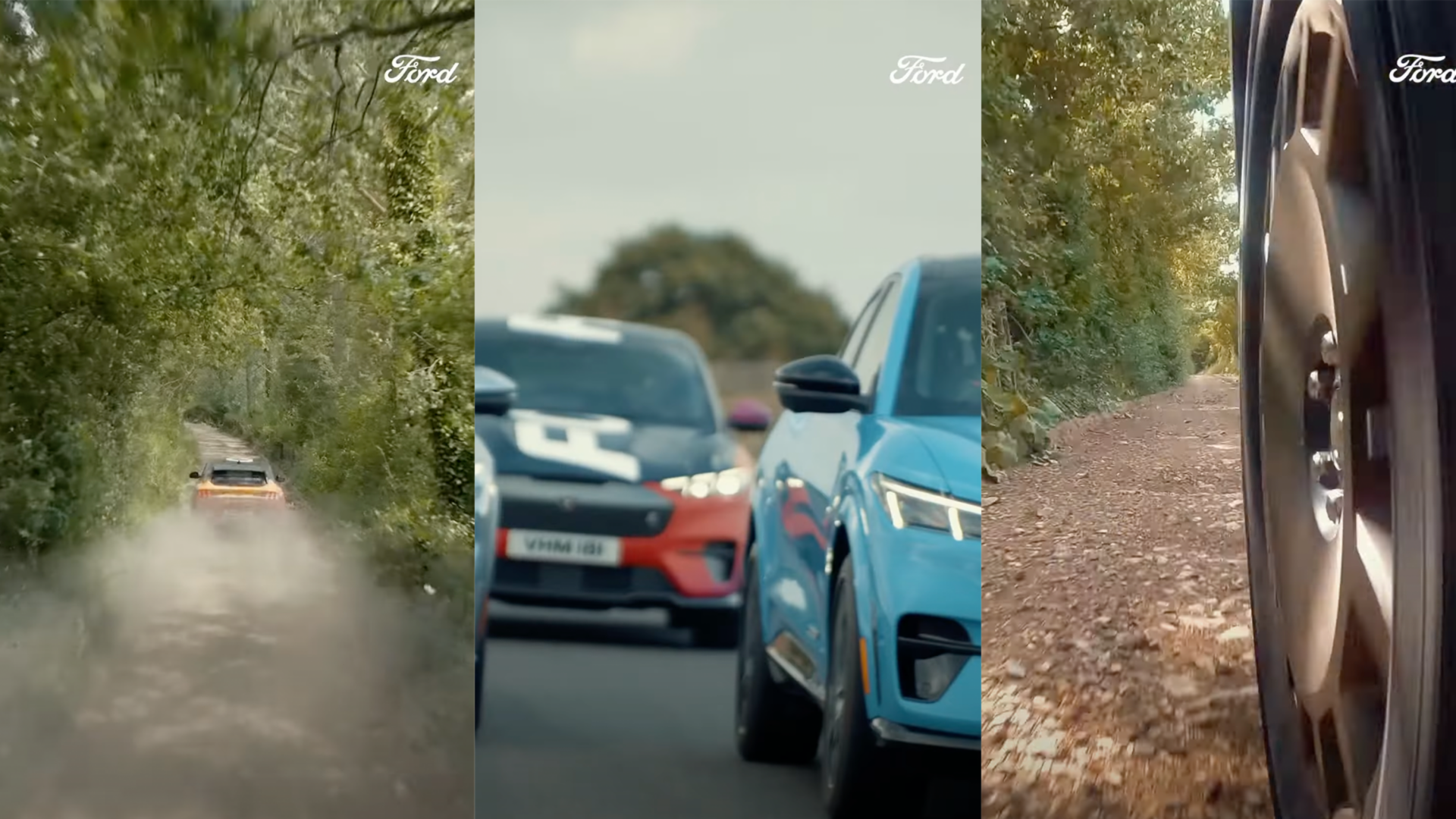 Off-roading Ford Mustang Mach-E SUV heading to Goodwood