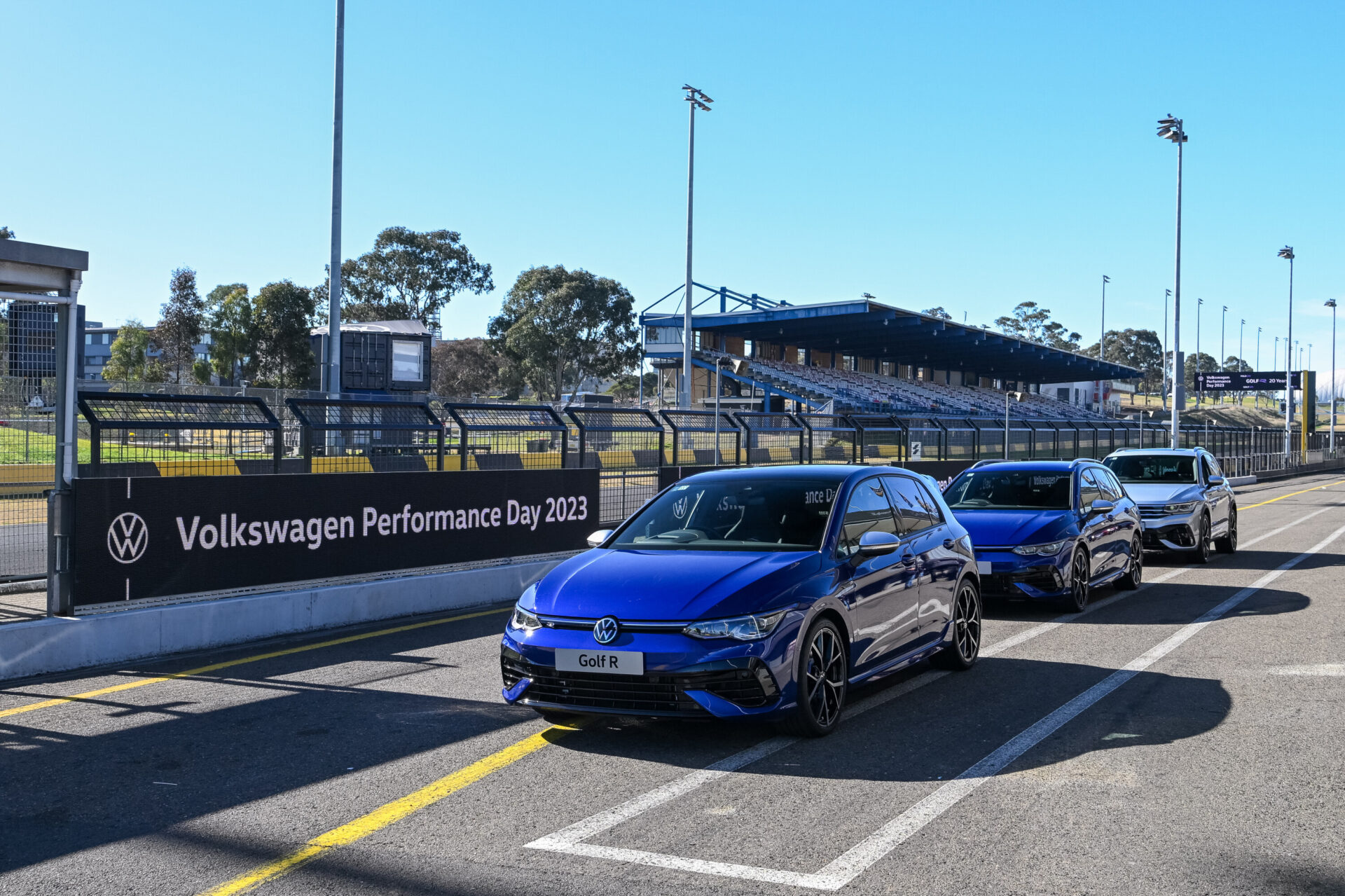 Volkswagen GTI and R range hit the racetrack