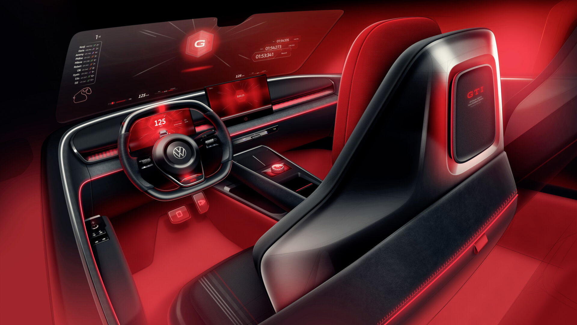 Volkswagen ID GTI electric hot hatch revealed in concept form