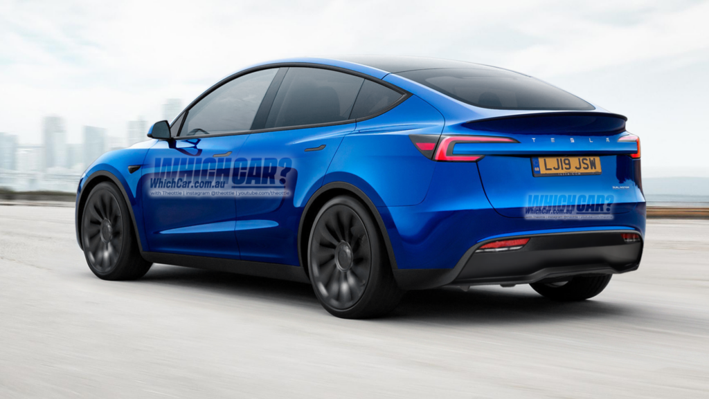 Tesla Model Y facelift imagined ahead of 2024 launch