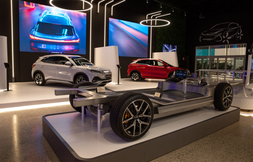 BYD opens first 'Megastore' in Sydney ahead of EV model expansion