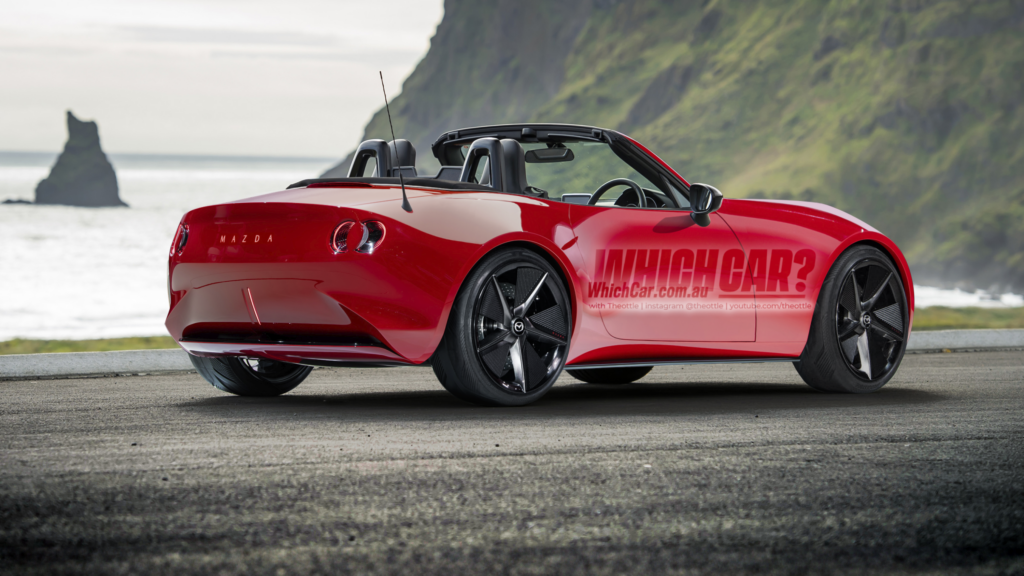 2025 Mazda MX-5 imagined with Iconic SP concept lines