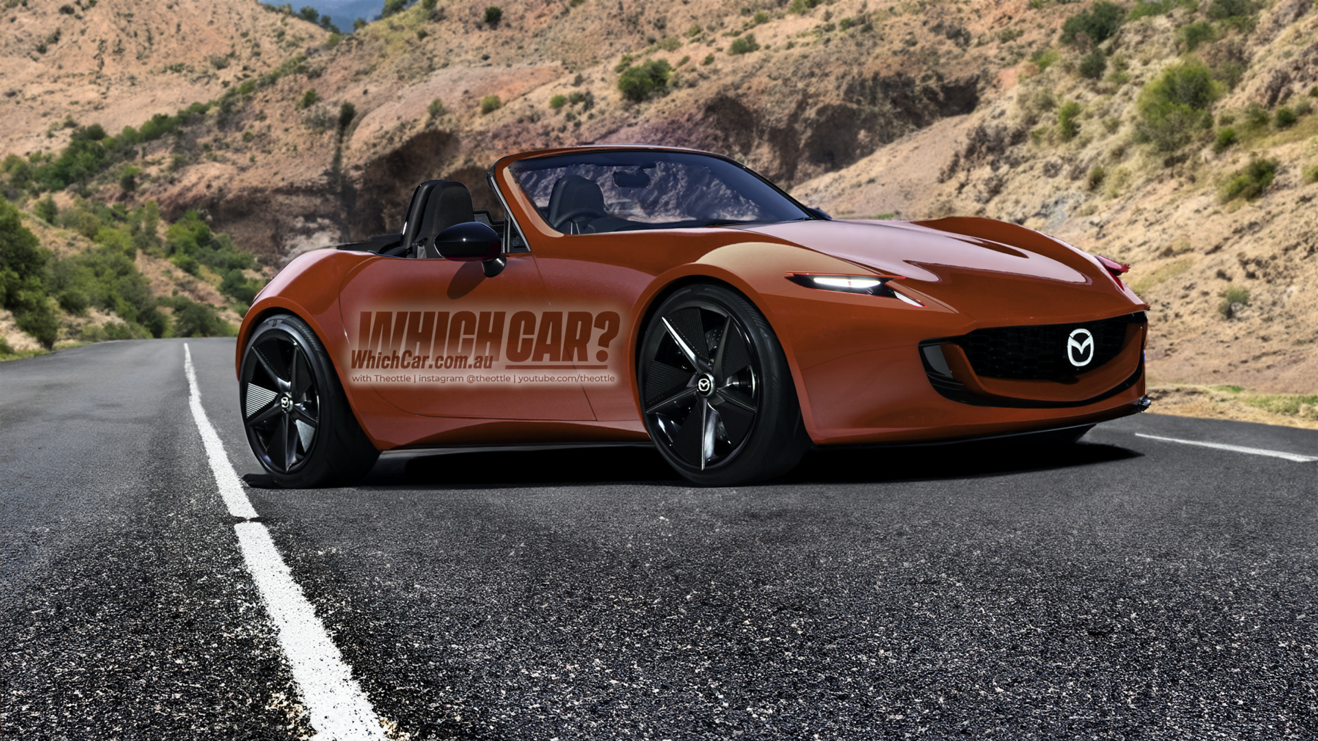 2025 Mazda MX-5 imagined with Iconic SP concept lines