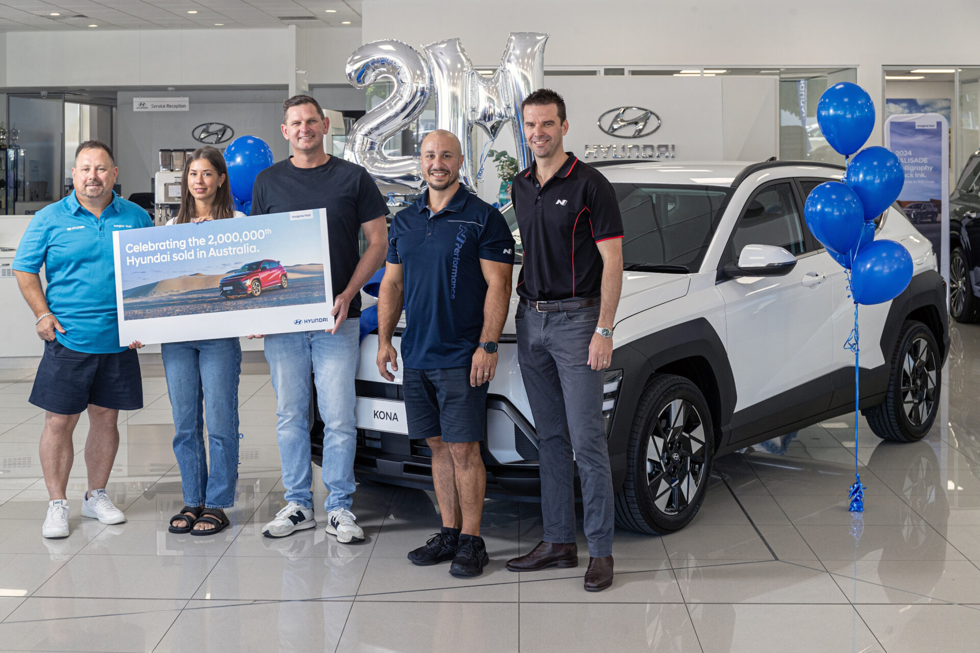 Hyundai Australia celebrates two million sales
