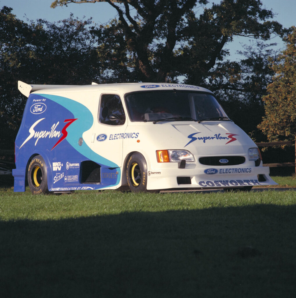 Ford continues SuperVan tradition with 1050kW van on show at Bathurst