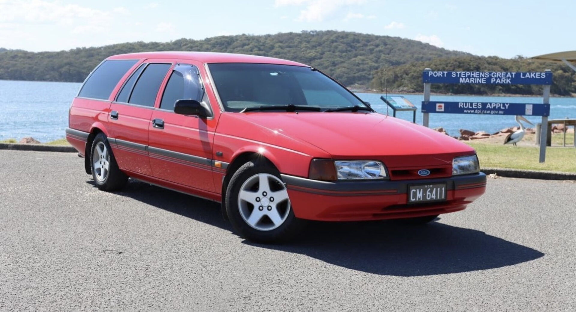 Daily driving a Dad wagon: 1992 Ford Falcon EB GLI wagon retro review
