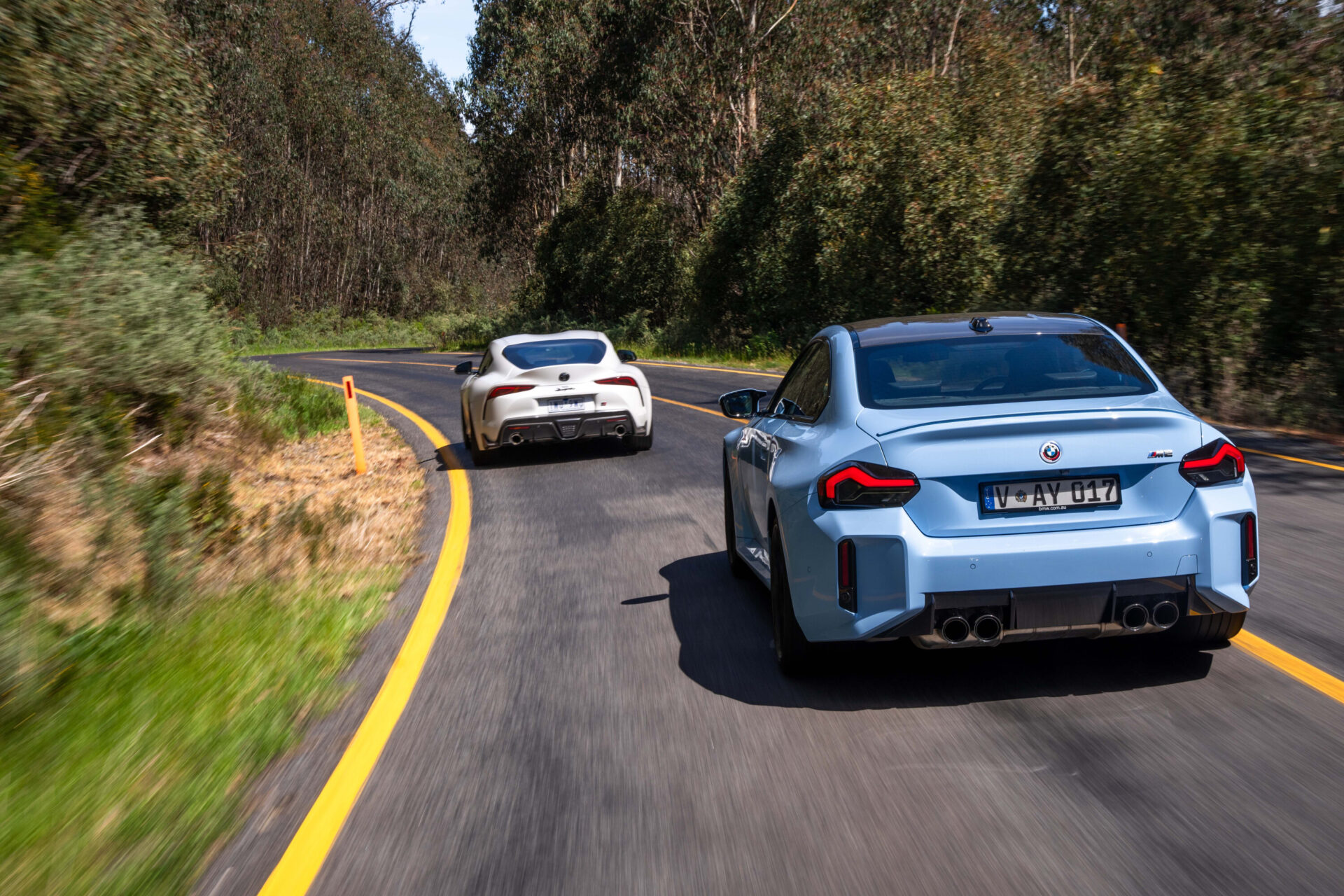 2024 BMW M2 manual vs 2024 Toyota GR Supra GTS manual2024 BMW M2 manual ...