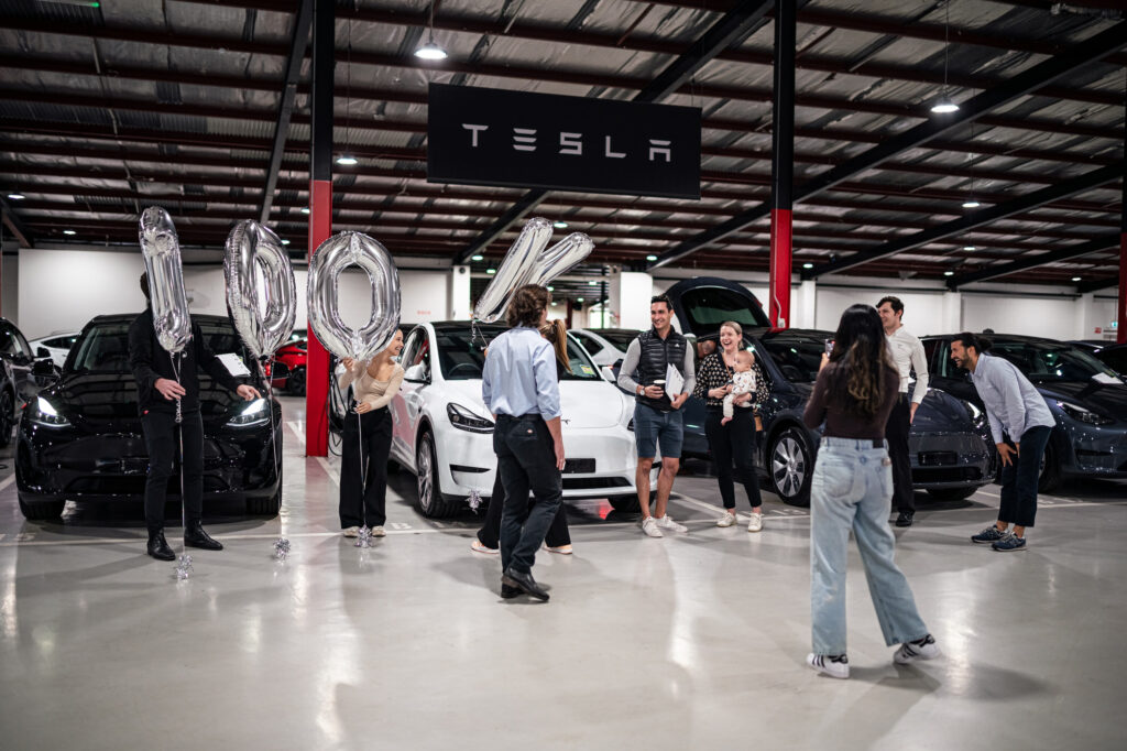 Tesla reaches 100,000 vehicle-sales milestone in Australia