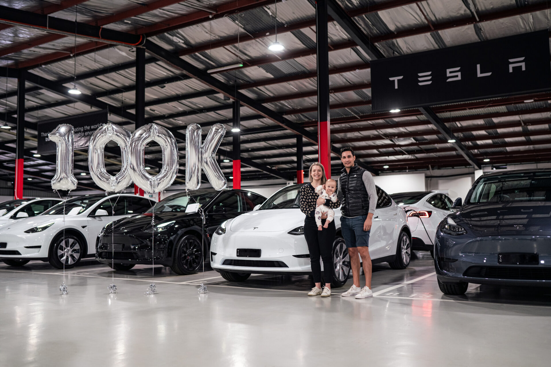 Tesla reaches 100,000 vehicle-sales milestone in Australia
