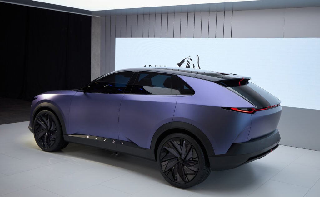 Mazda Arata electric SUV concept revealed, previews look of 2025 CX-5 ...