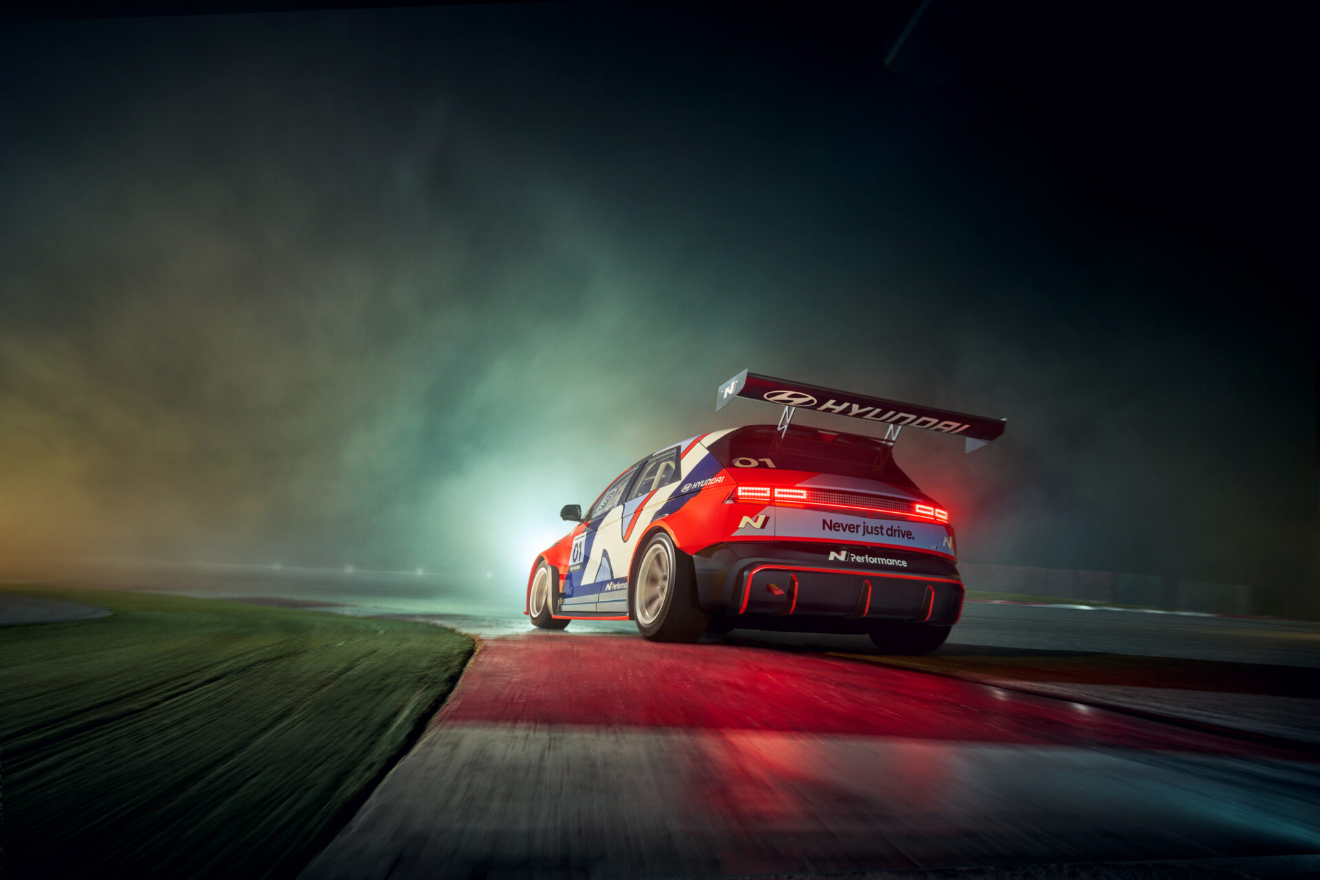 Hyundai Ioniq 5 N eN1 racing car