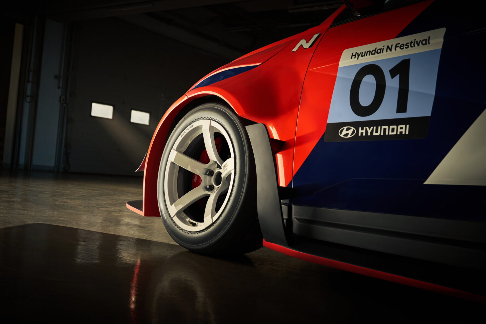 Hyundai Ioniq 5 N eN1 racing car