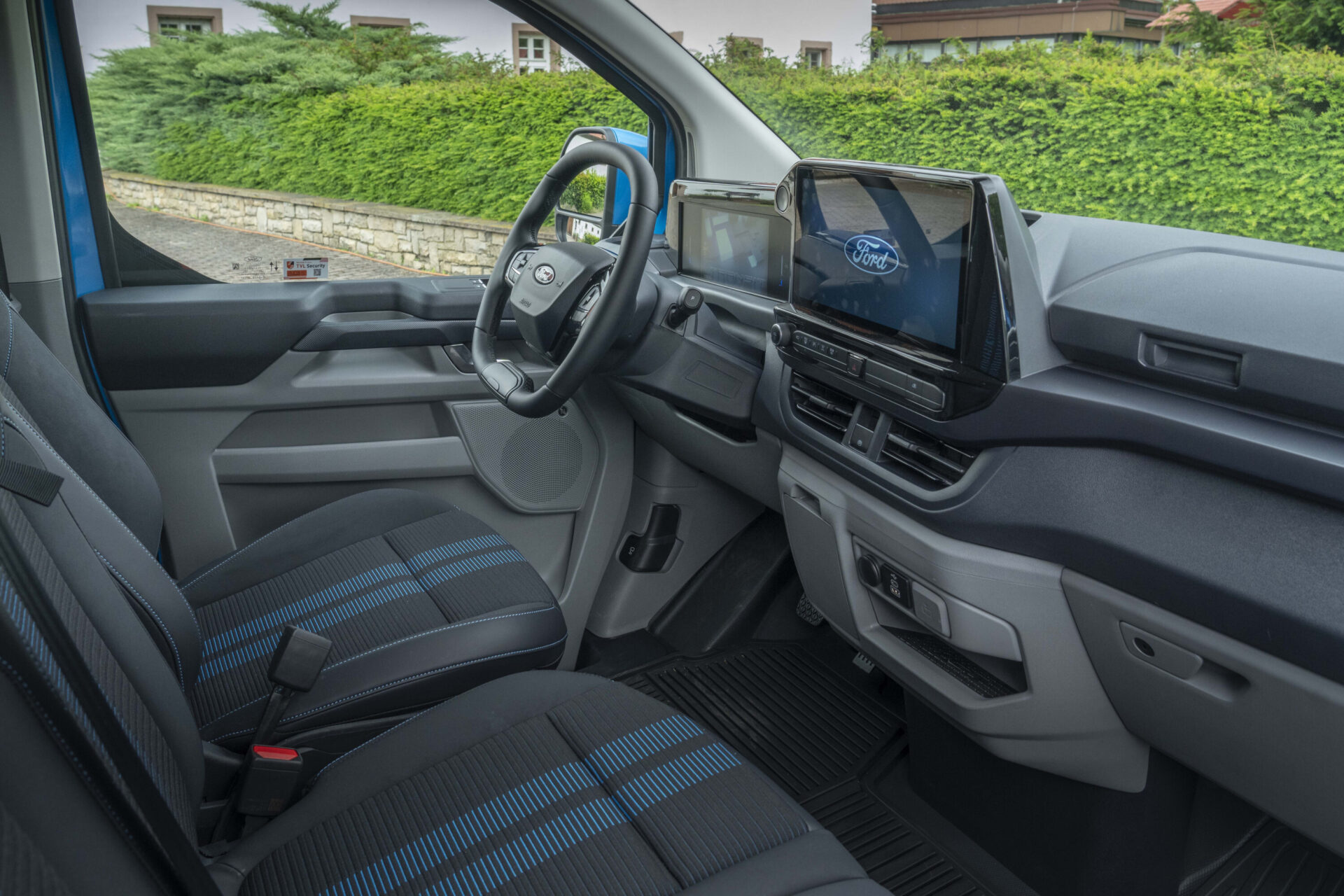 2024 Ford E-Transit Custom first overseas drive