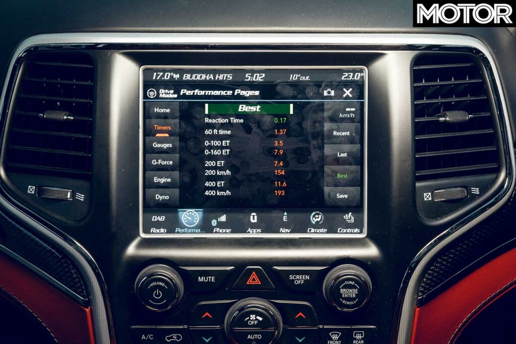 2018 Jeep Grand Cherokee Trackhawk feature performance review
