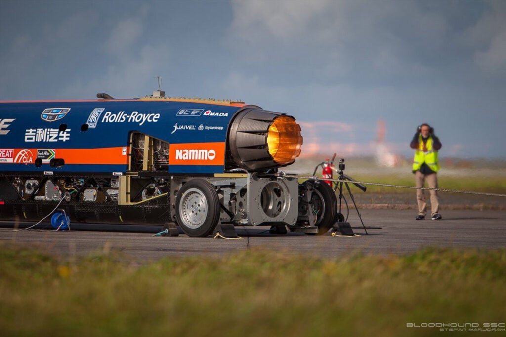Inside Bloodhound SSC's 1600km/h cockpit