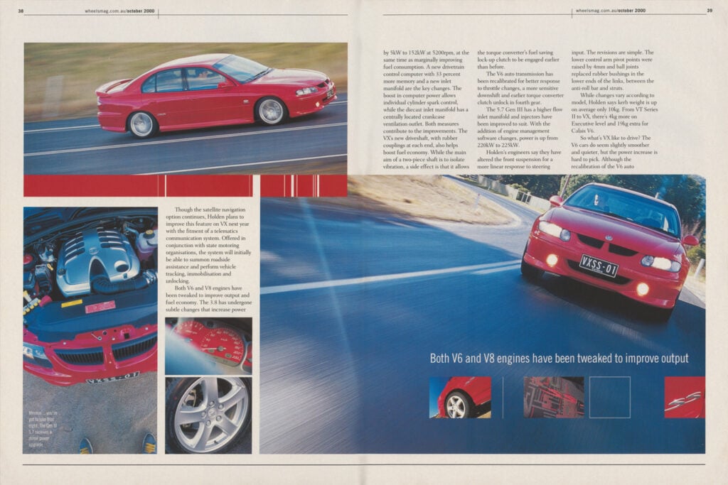 2000 Holden Commodore: Holden VX Commodore SS first drive